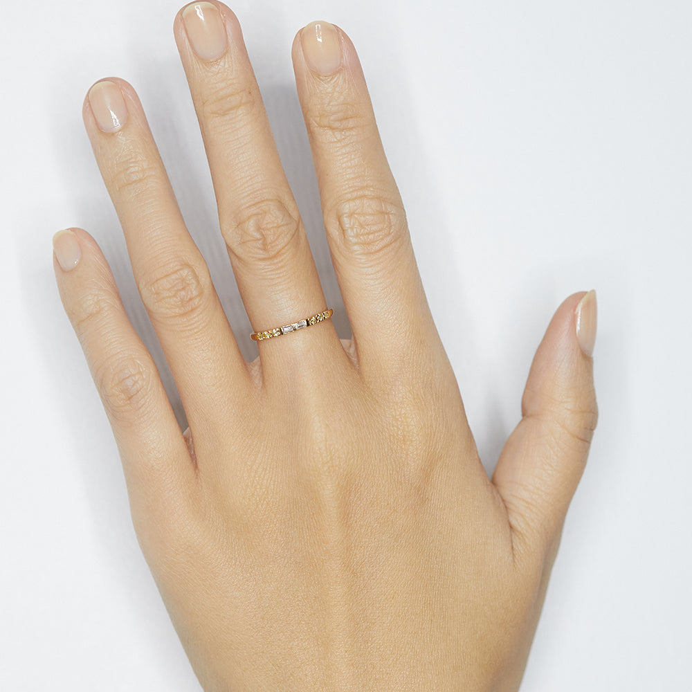 Astro diamond band - xiao wang jewelry